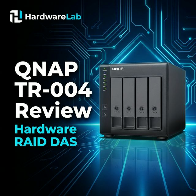 QNAP TR-004 Review: 4-Bay USB-C Hardware RAID Enclosure